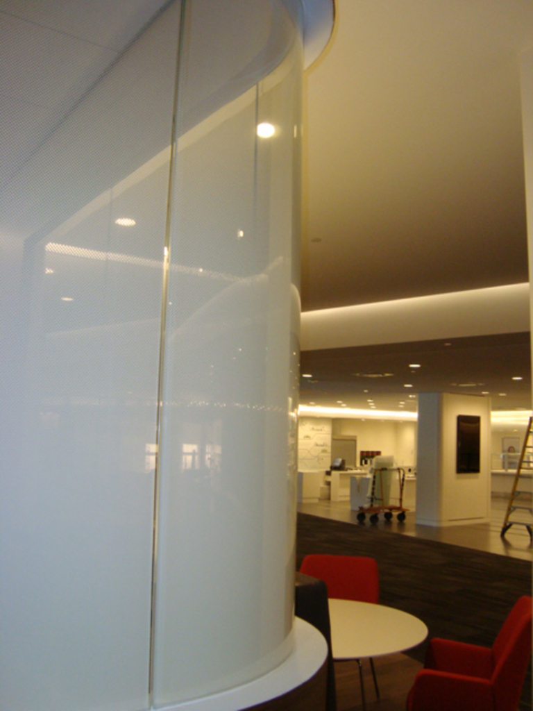 Steelcase Cafe Renovation - Vos Glass LLC