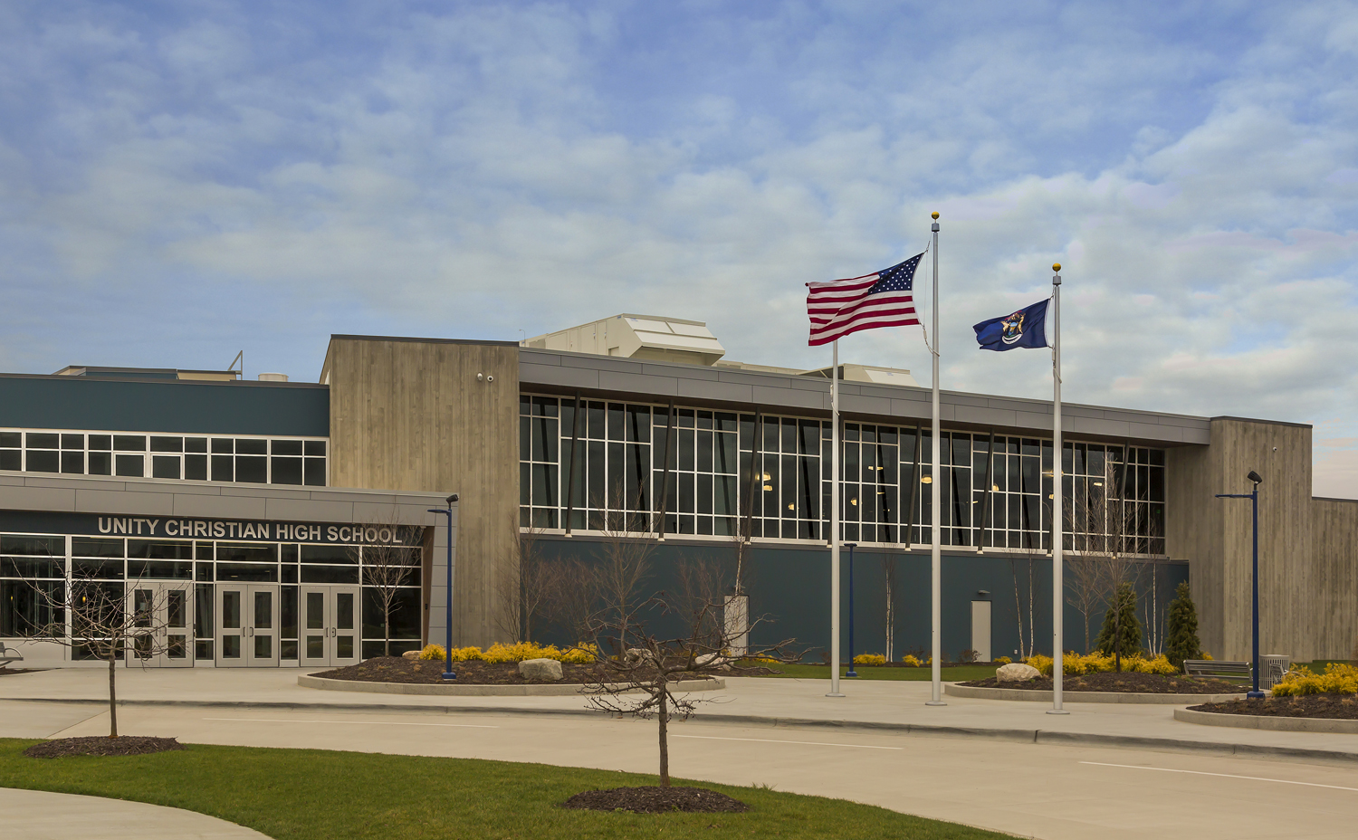 Unity Christian High School - Vos Glass LLC