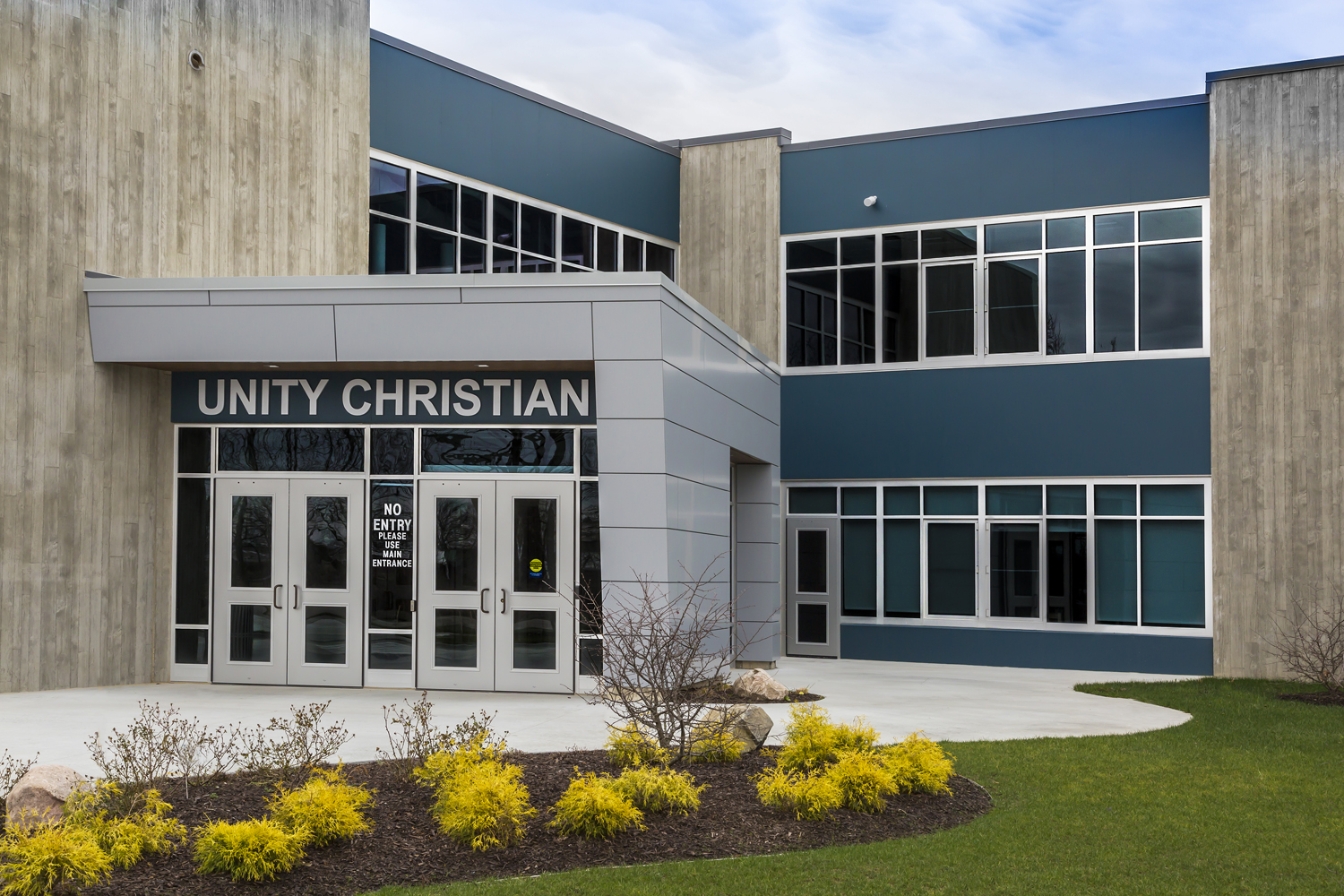 Unity Christian High School - Vos Glass LLC